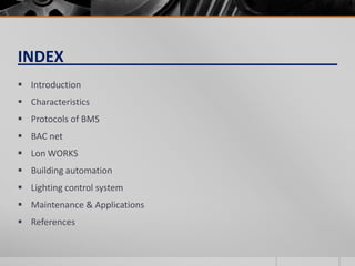 Building management system | PPTX