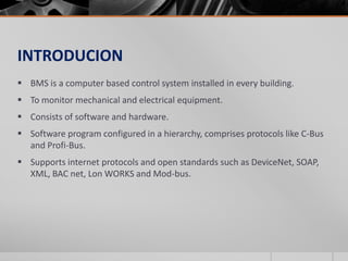 Building management system | PPTX