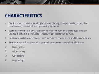 Building management system | PPTX