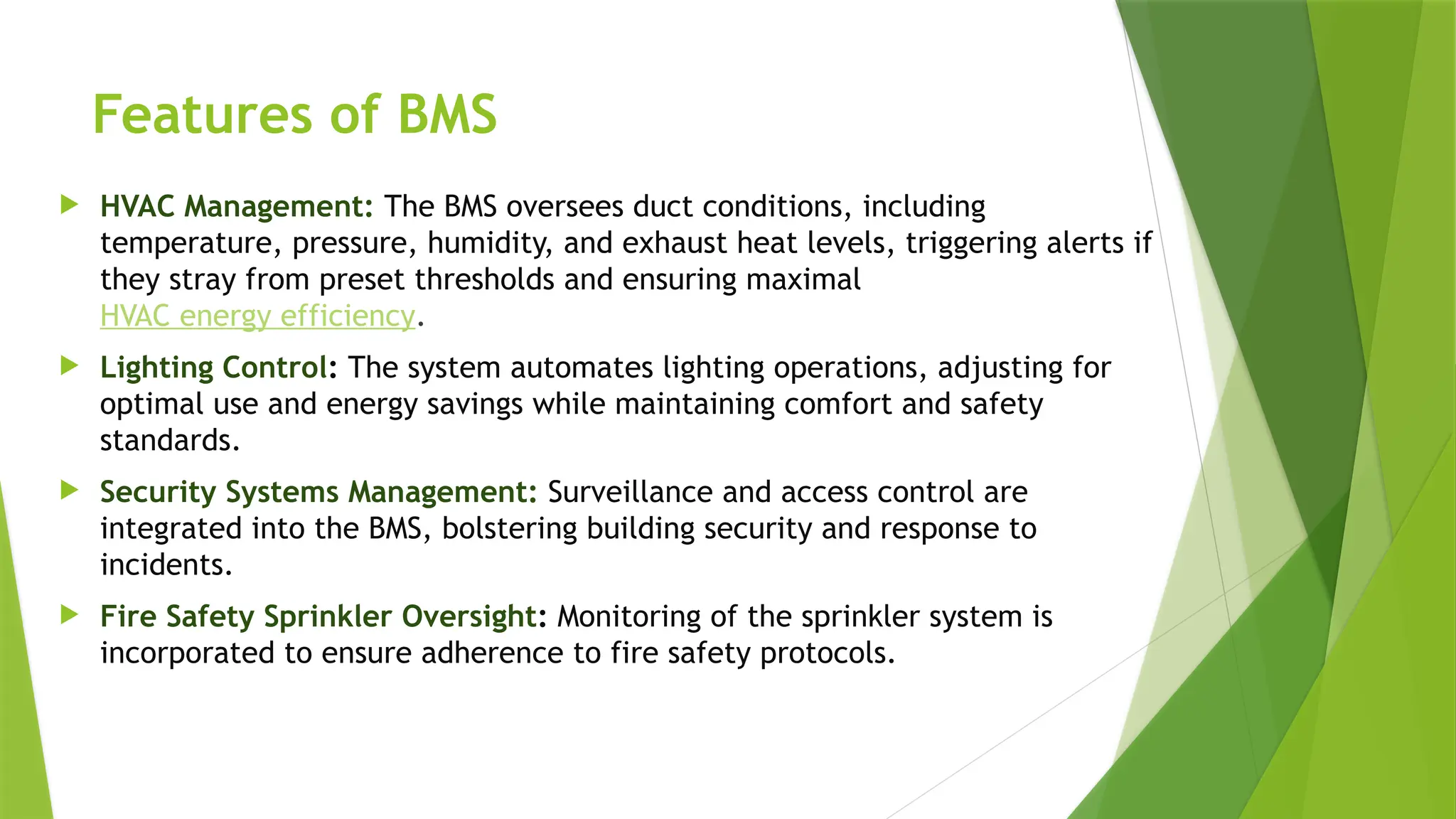 Building Management System(BMS)- Building design layout | PPTX
