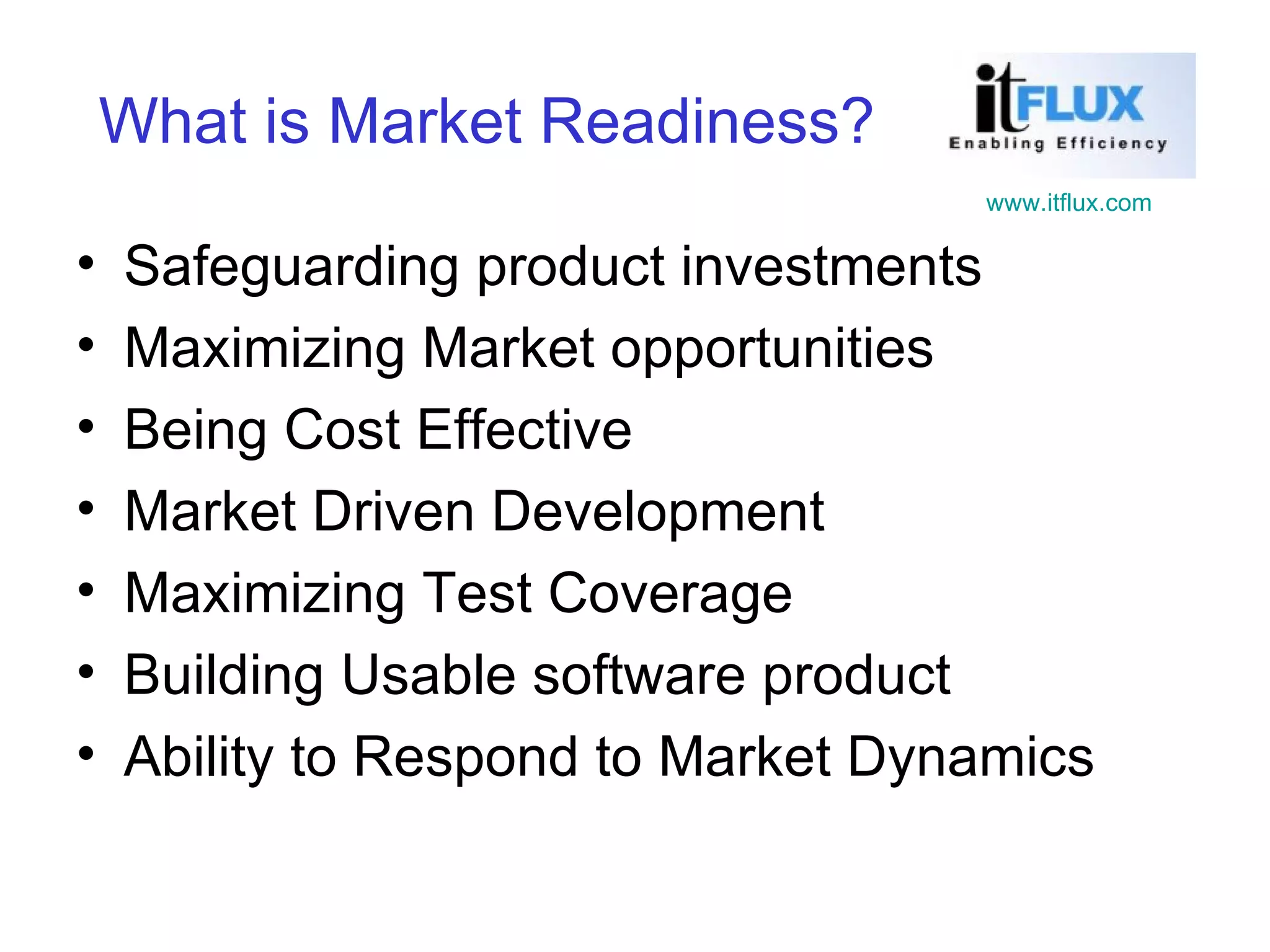 Market Readiness Presentation | PPT