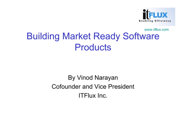 Market Readiness Presentation | PPT