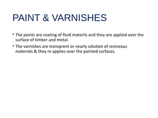 Building material in civil engineering | PPT