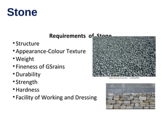 Building material in civil engineering | PPT