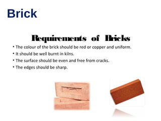 Building material in civil engineering | PPT