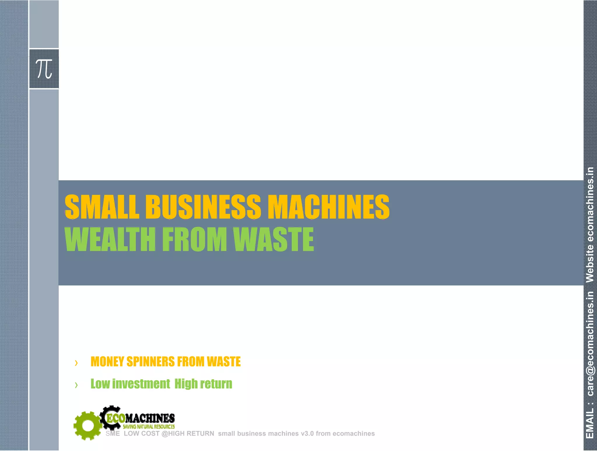 Small Businesses: Making money from waste ,Trash to treasue, wealth ...