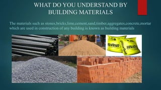Building materials | PPTX