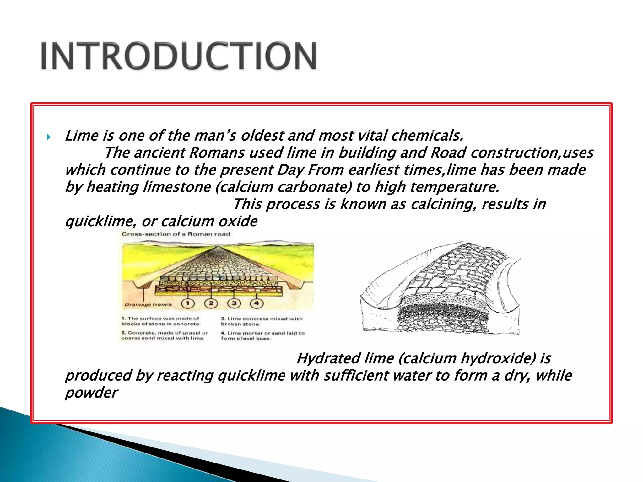 Building materials as lime | PPTX | Geology | Science