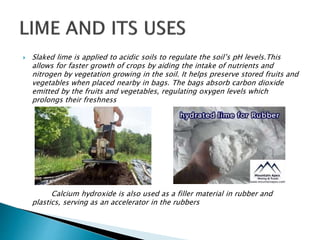 Building materials as lime | PPTX | Geology | Science