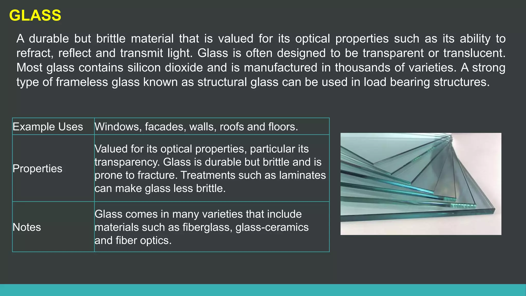 Building Materials - English for Civil Engineering | PPTX