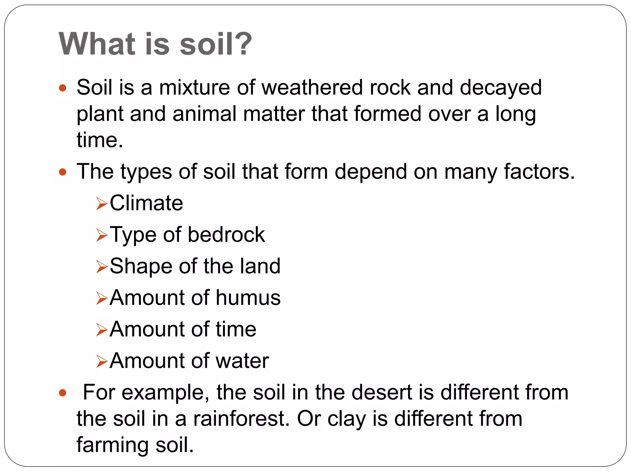 Building materials - Soil | PPTX