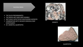 CLASSIFICATION OF ROCKS | PPTX
