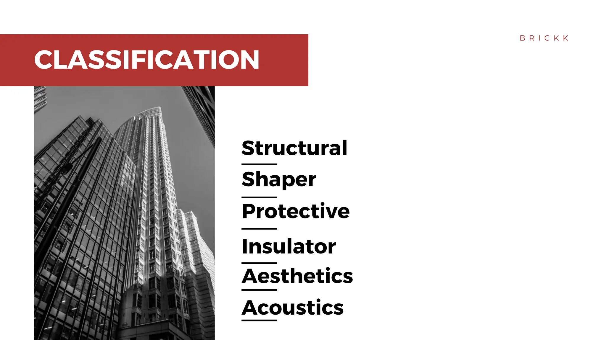 Building Materials - An Overview | Brickk | PPTX