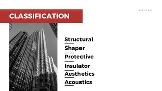 Building Materials - An Overview | Brickk | PPTX