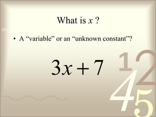 Building math vocabulary skills | PPT