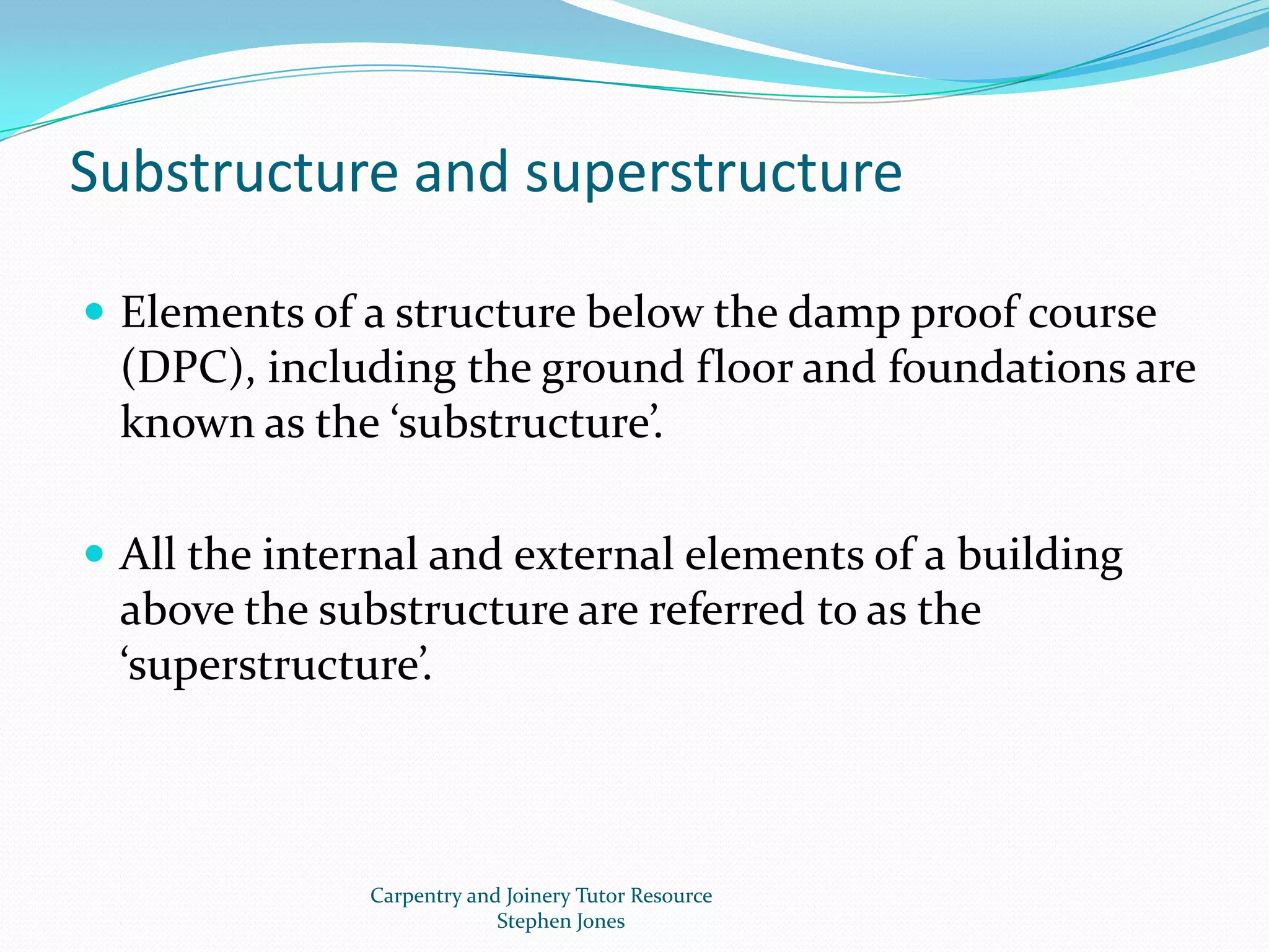 Building methods and construction technology 1 | PPTX | Woodworking | Arts and Crafts