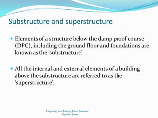 Building methods and construction technology 1 | PPTX