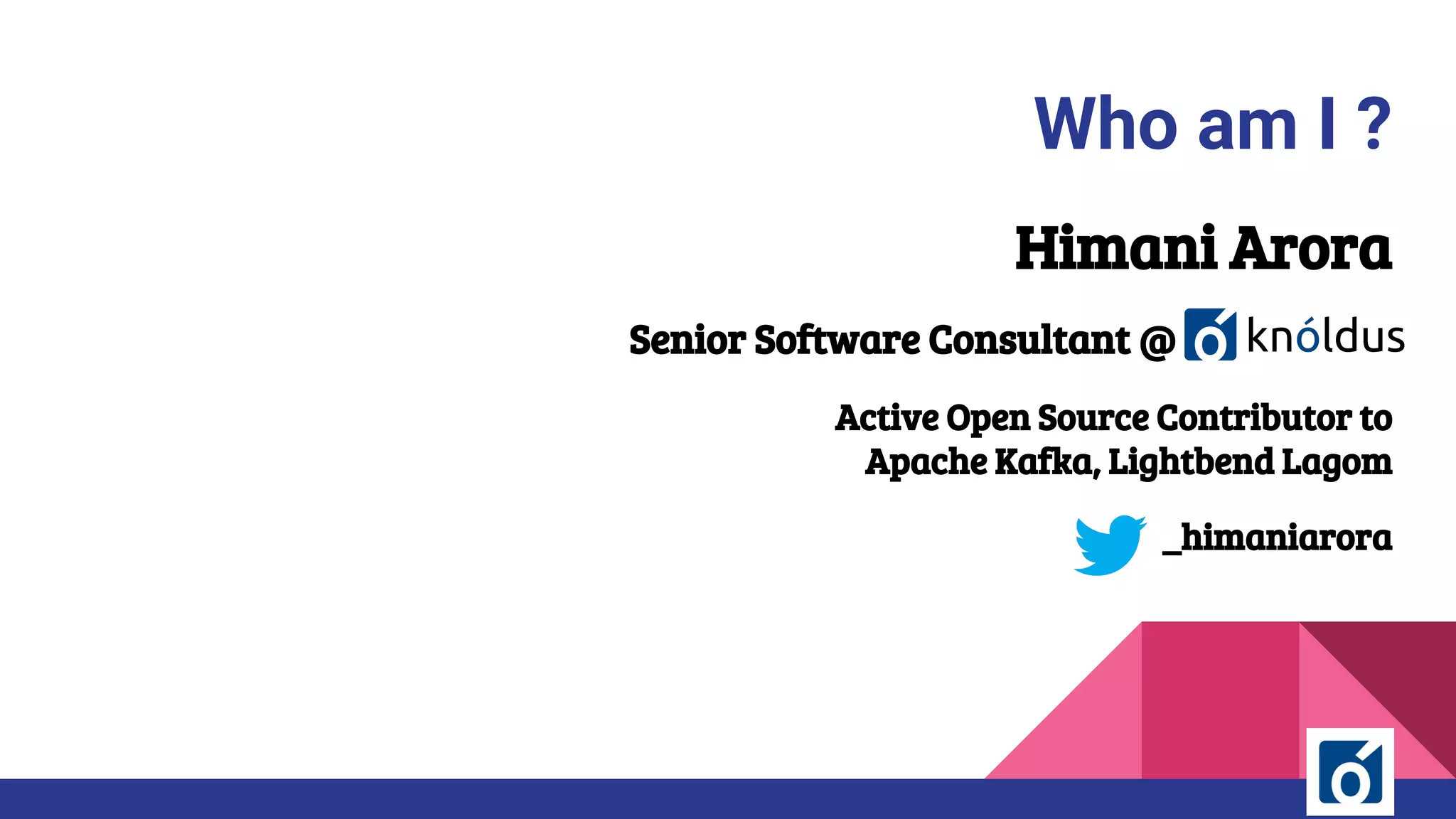 Building Microservices With Reactive Architecture Himani Arora Ppt