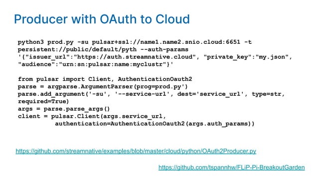 Building Modern Data Streaming Apps with Python | PPT