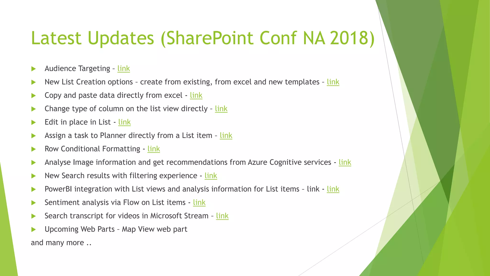 Building modern intranets with share point communication sites aug 2018 ...