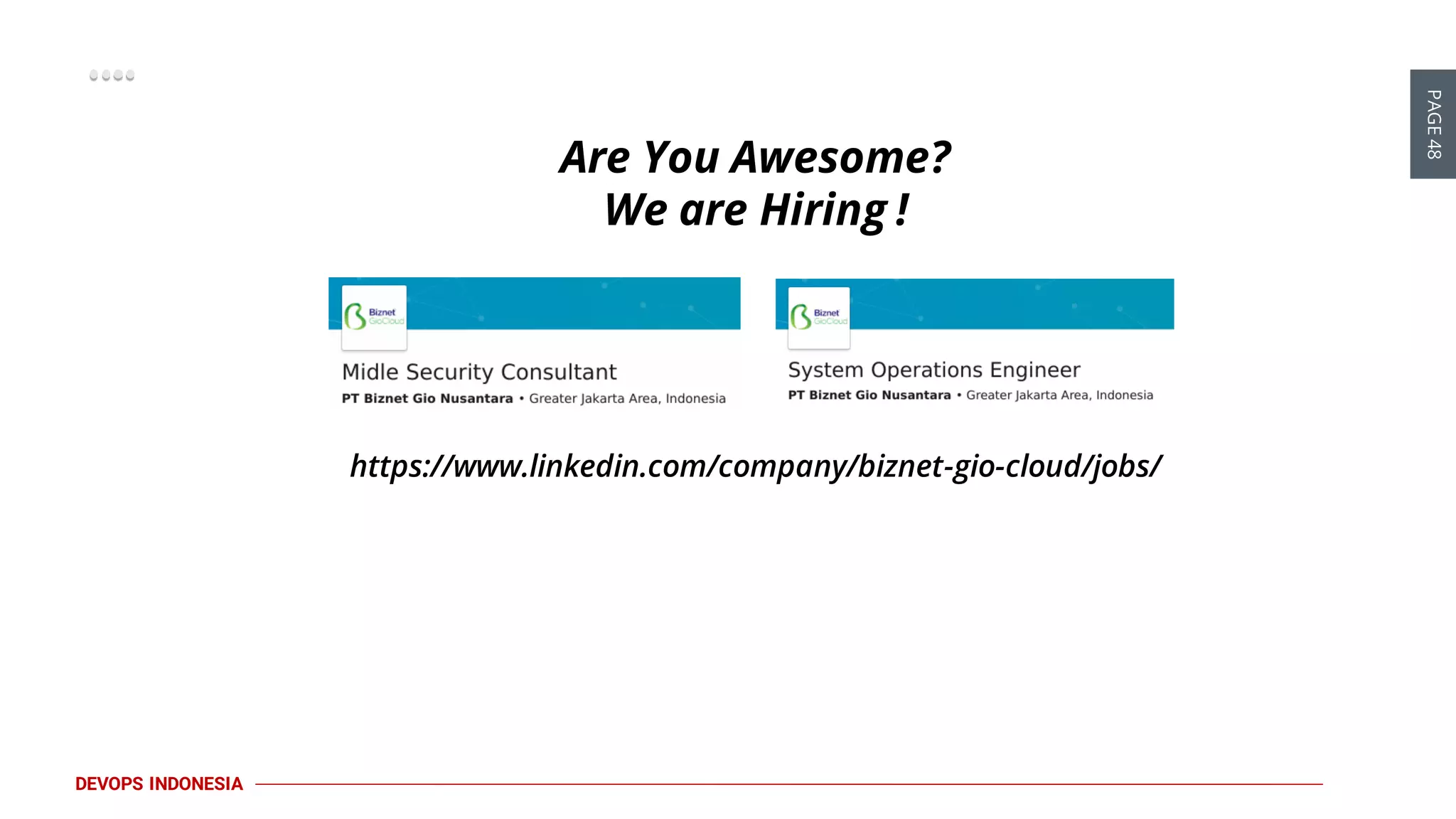 DevOps Indonesia #14 - Building monitoring framework on container ...