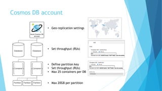 Building multi tenant systems with Cosmos DB and NserviceBus | PPT