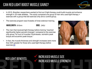How to Build Muscle with Red Light Therapy | Bodybuilding | PPT