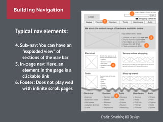 Building Navigation with UX in Mind | PPT