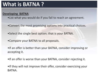 Building Negotiations Skills | PPSX