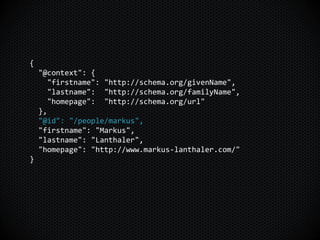 Building Next-Generation Web APIs with JSON-LD and Hydra | PPT