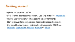 Building NLP solutions for Davidson ML Group | PPT