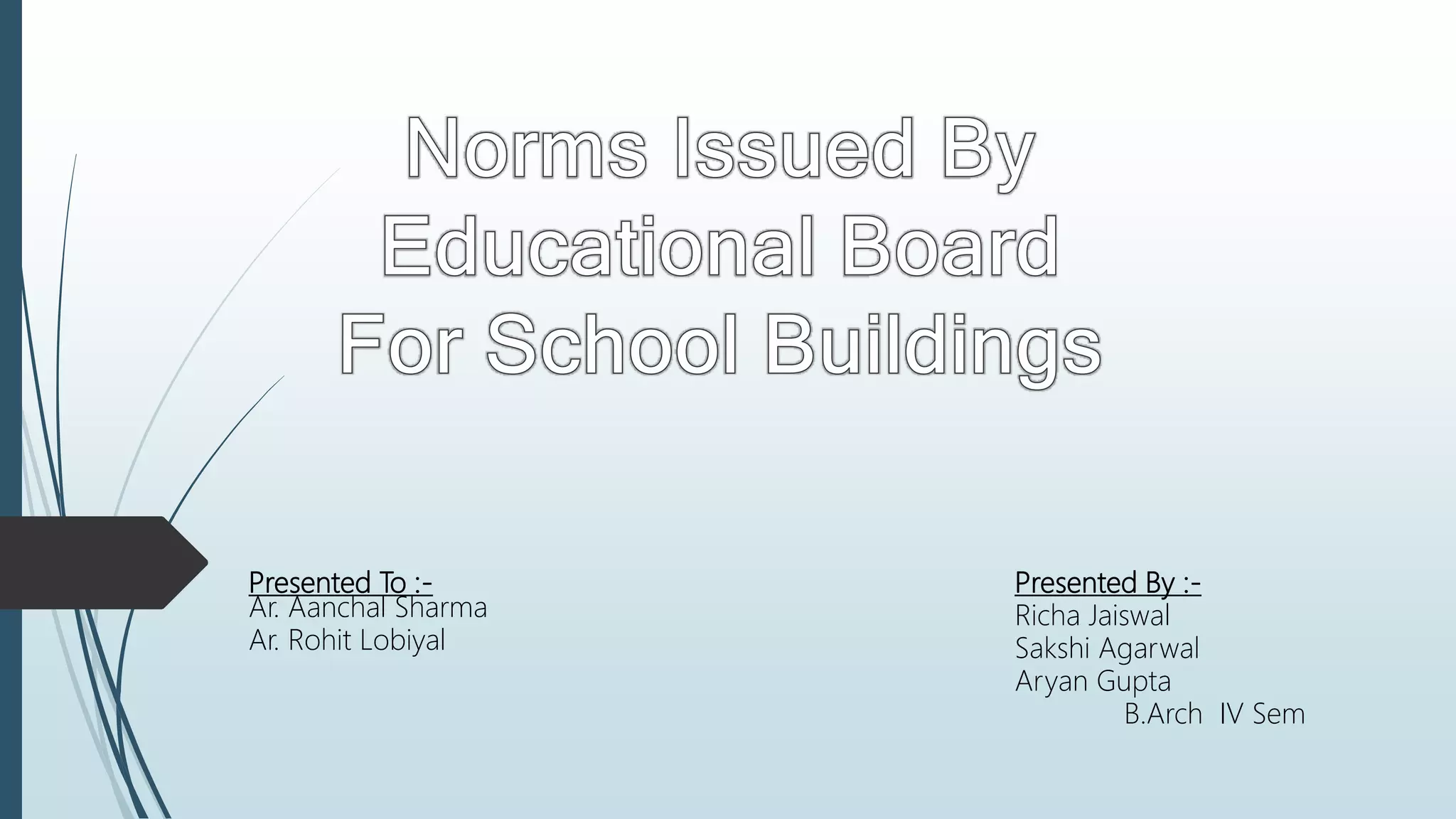 School Building norms | PPTX
