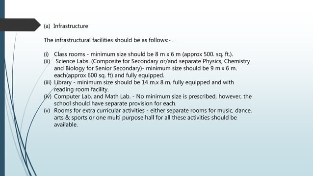 School Building norms | PPTX