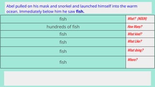 Building Noun Groups.pptx | Scuba Diving | Extreme Sports