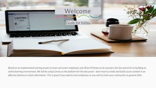 Building Online Learning Environments That Work | PPT