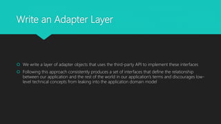 Building on third party code | PPTX | Programming Languages | Computing