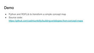 Building Ontologies from Concept Maps | PDF