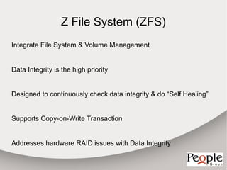 Building open source storage for enterprise | PPT | Data Storage and Warehousing | Computing