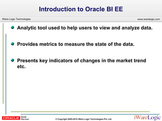 Building Oracle BIEE (OBIEE) Reports, Dashboards | PPT