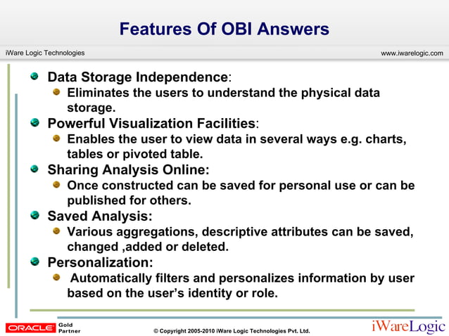 Building Oracle Biee Obiee Reports Dashboards