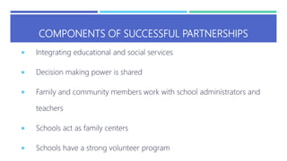 Building Partnership with Families and Community Groups | PPTX