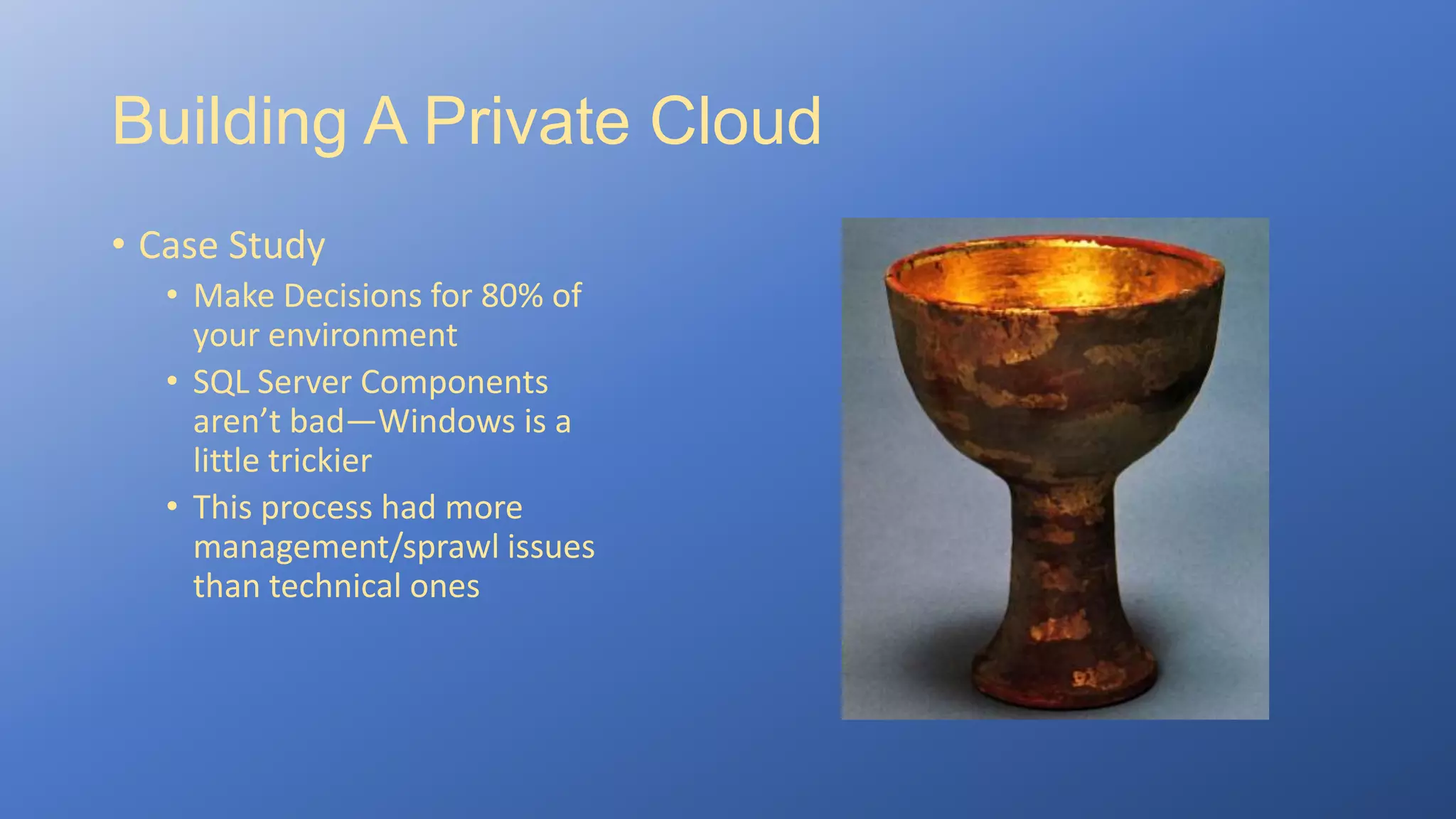 Building perfect sql servers, every time -oops | PPT