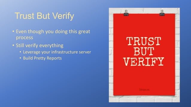 Building perfect sql servers, every time -oops | PPT