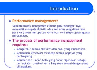 Managing Employees' Performance | PPSX