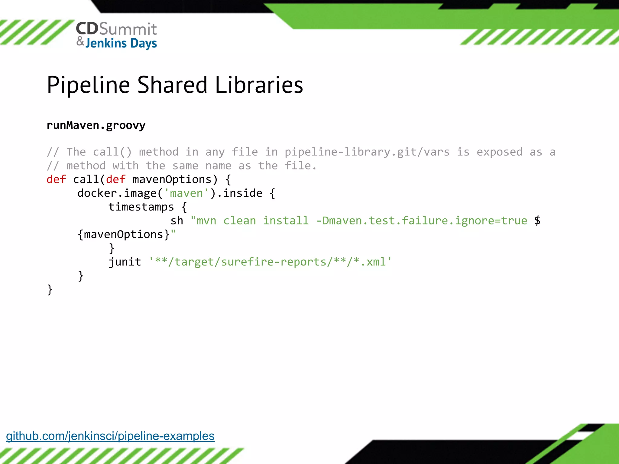 Pipeline: Continuous Delivery as Code in Jenkins 2.0 | PDF