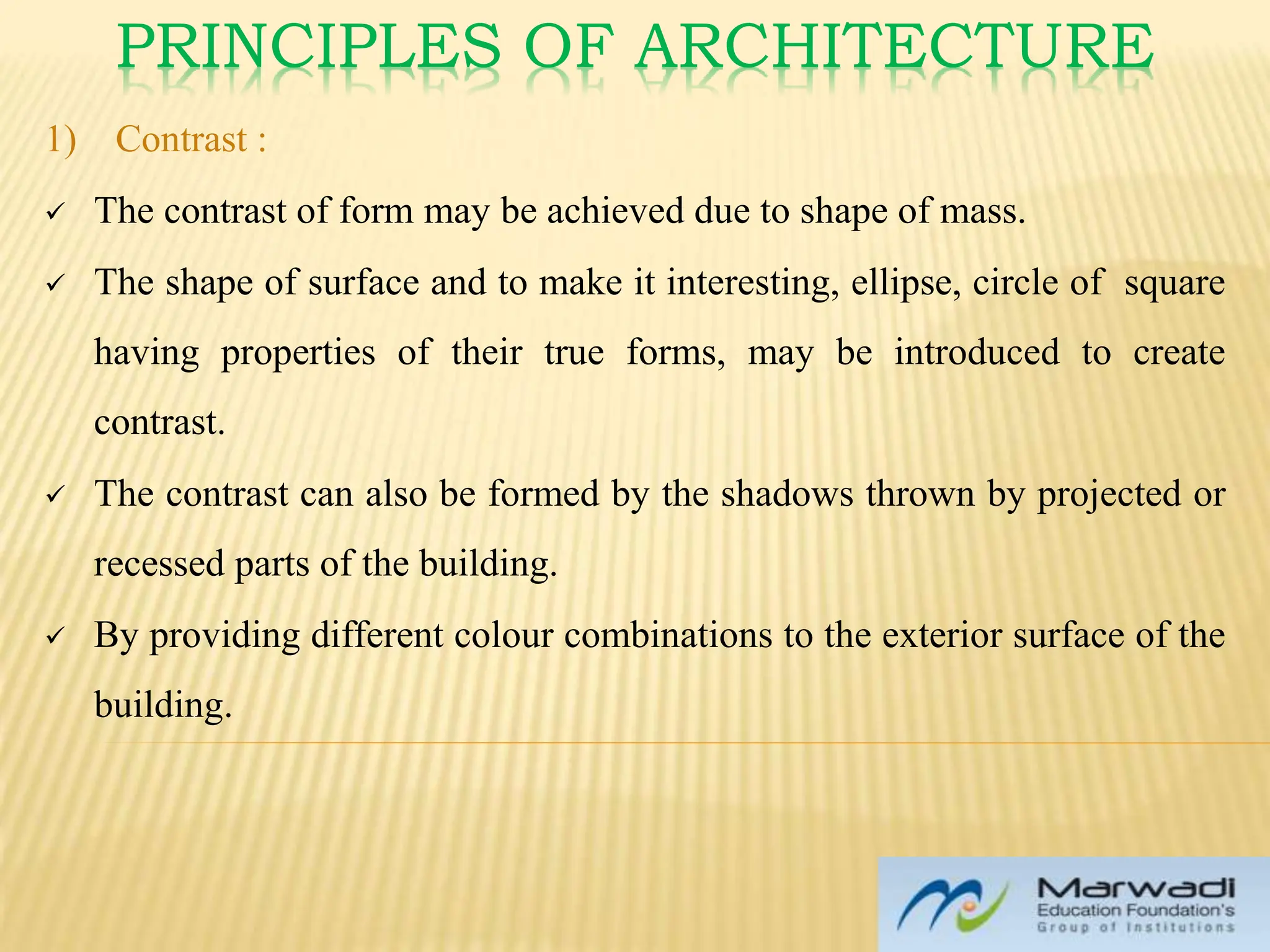 Building Planning Architecture for BPD course | PPT