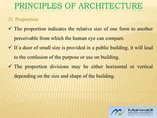 Building Planning Architecture for BPD course | PPT