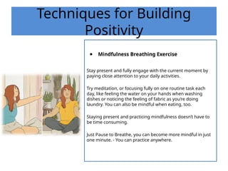 Building Positivity- Path to growth and success | PPT | Free Download