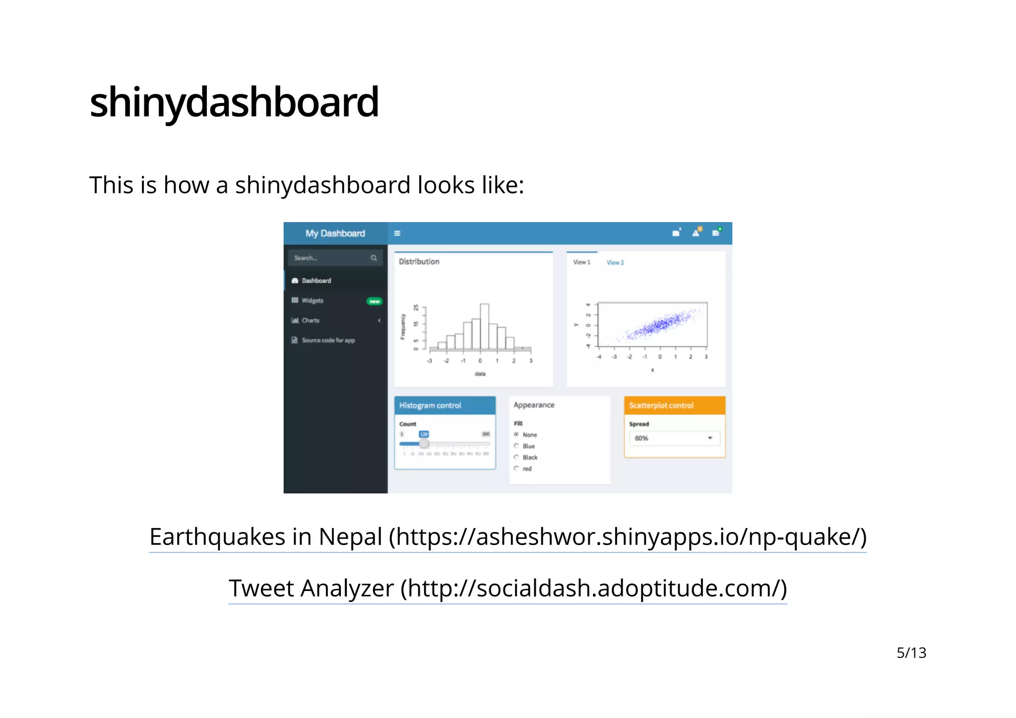 Building powerful dashboards with r shiny | PDF