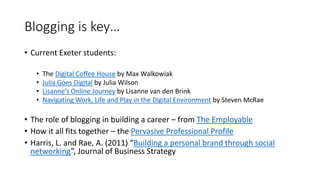 Building a professional digital profile | PPT